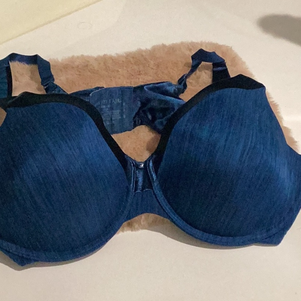 Vanity Fair Deep Blue Bra - Gem